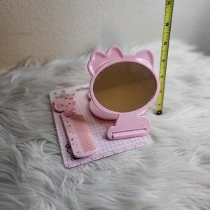 Hello Kitty | Other | Hello Kitty Comp And Stand Mirror Set | Poshmark
